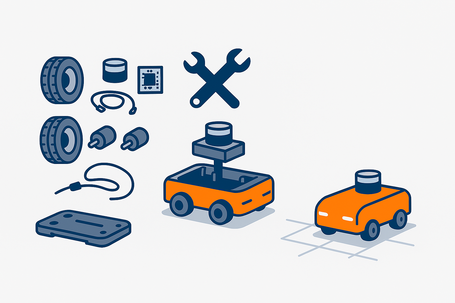 AMRを自作・組み立てるには？おすすめキットと必要パーツ・設計ポイントを徹底解説